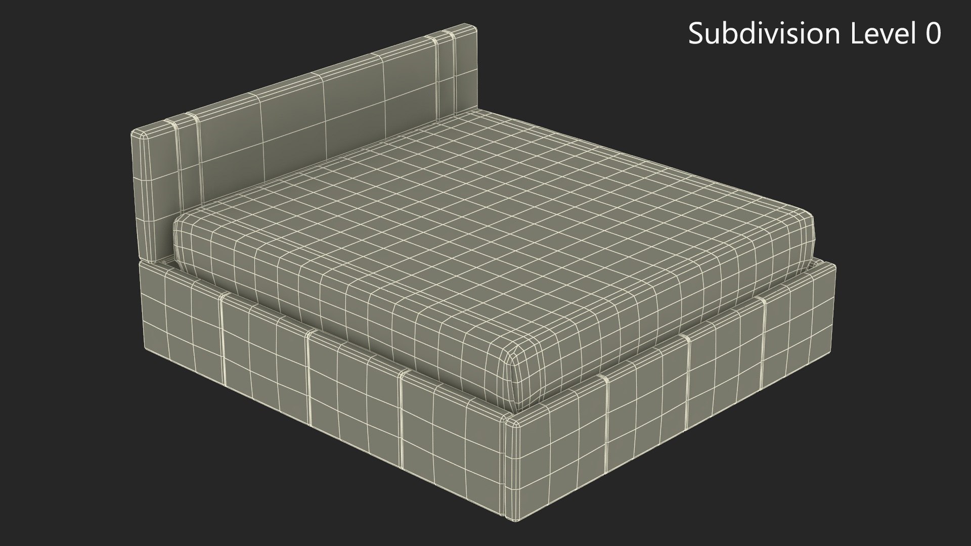 Lifting Bed With Storage Function 3D - TurboSquid 2203655
