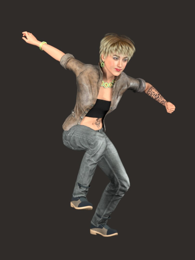 3D Realistic Rigged Fighter Woman Character 3D Model - TurboSquid 2254901