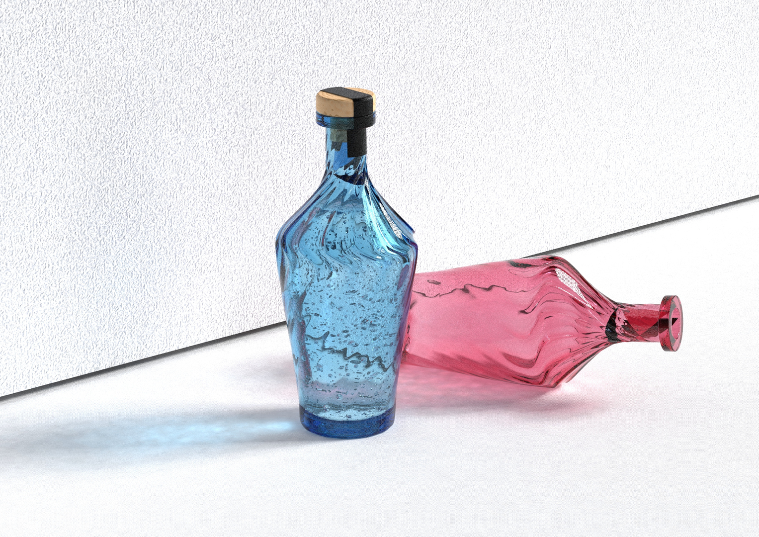 modelo 3d Botella de vidrio gratis - TurboSquid 1654140