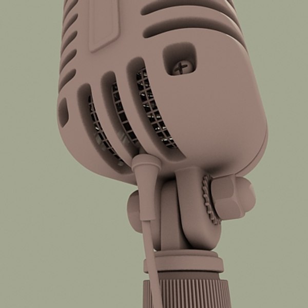 3d radio microphone mic