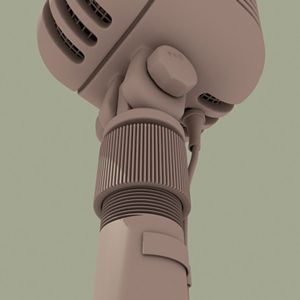 3d radio microphone mic