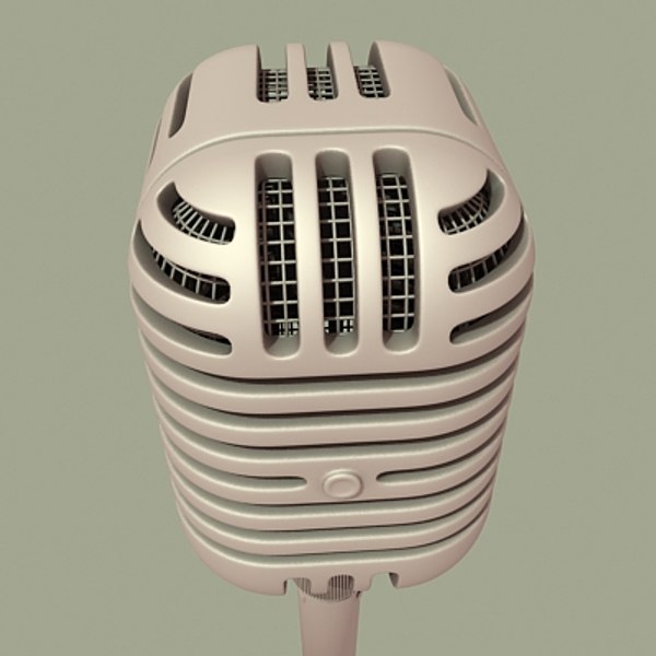 3d radio microphone mic