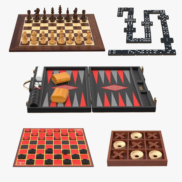 3D draughts board - TurboSquid 1503559