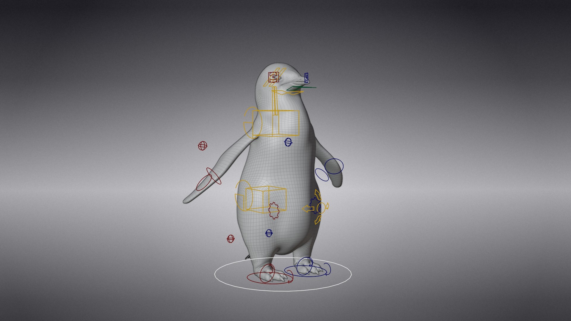 3D Baby Emperor Penguin Animated Model - TurboSquid 2078935