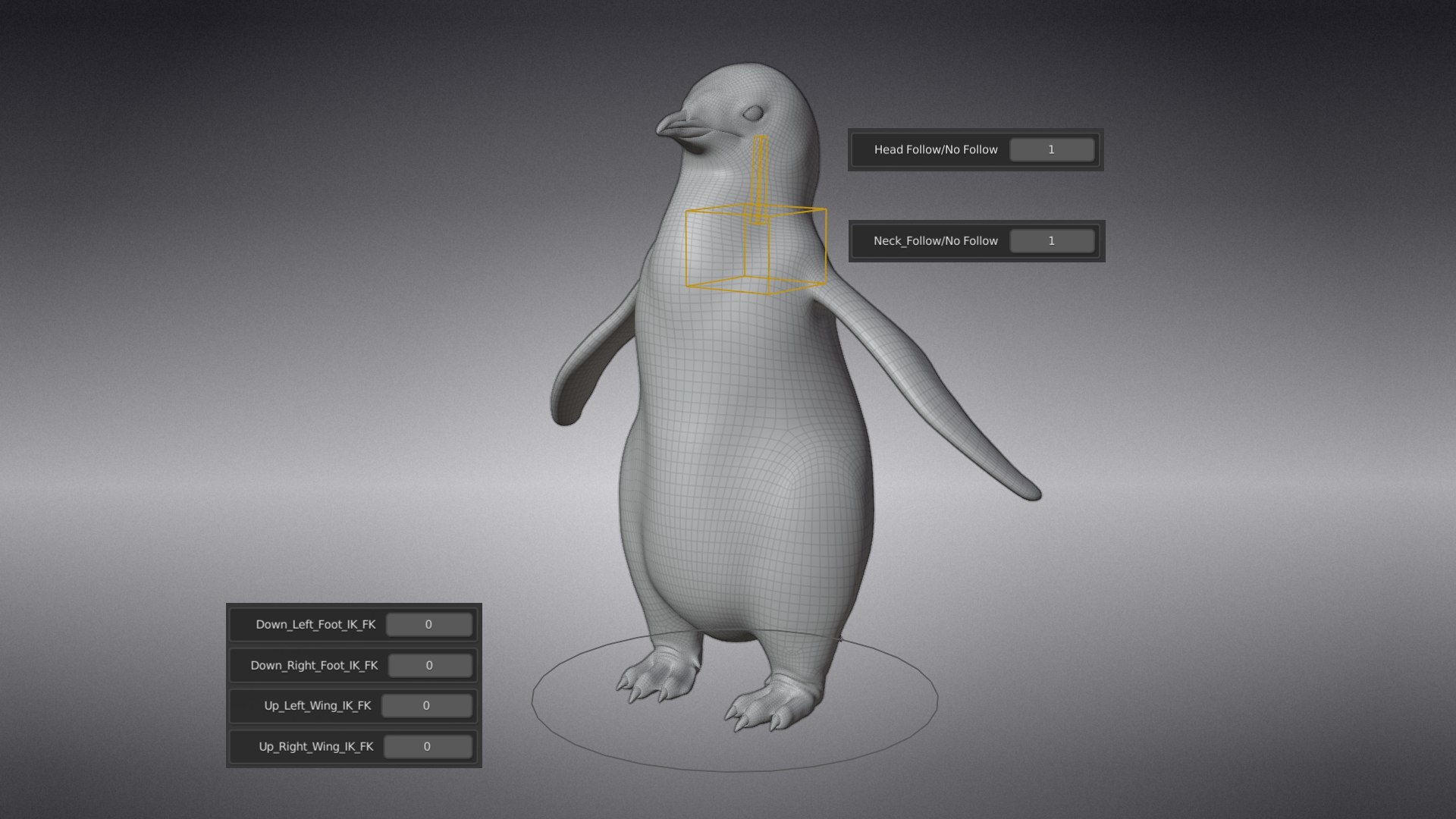 3D Baby Emperor Penguin Animated Model - TurboSquid 2078935