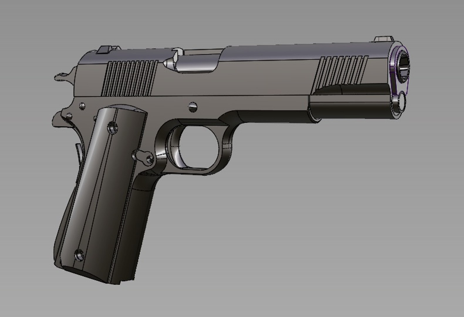 Colt 1911 3d Model