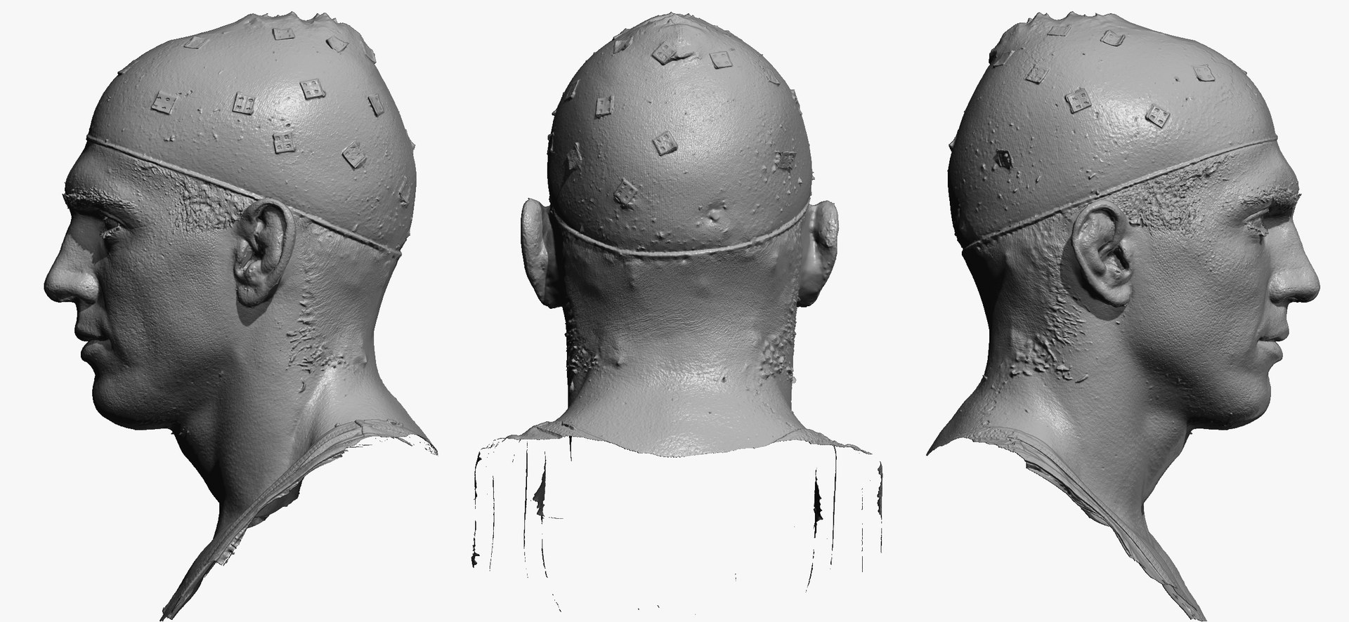 3D Mike Human Head Neutral - TurboSquid 1620368