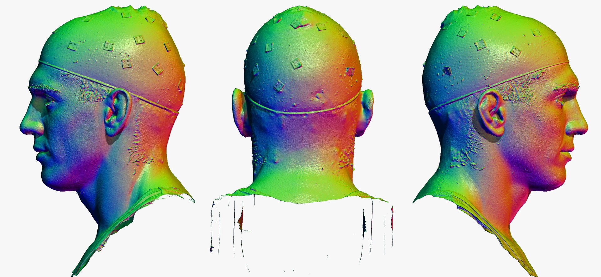 3D Mike Human Head Neutral - TurboSquid 1620368