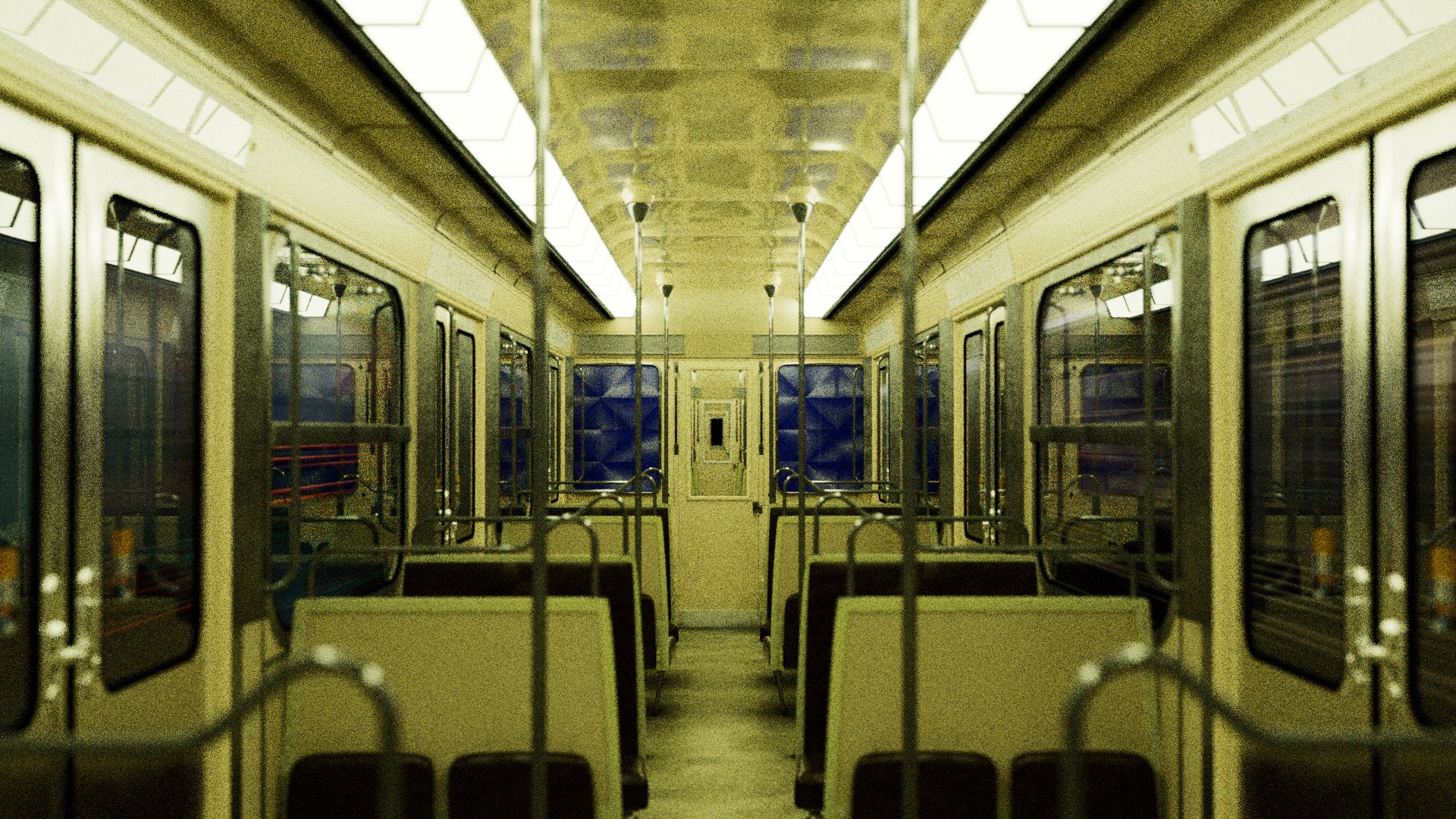 3D PARISIAN METRO MF67 INTERIOR - TurboSquid 2222917