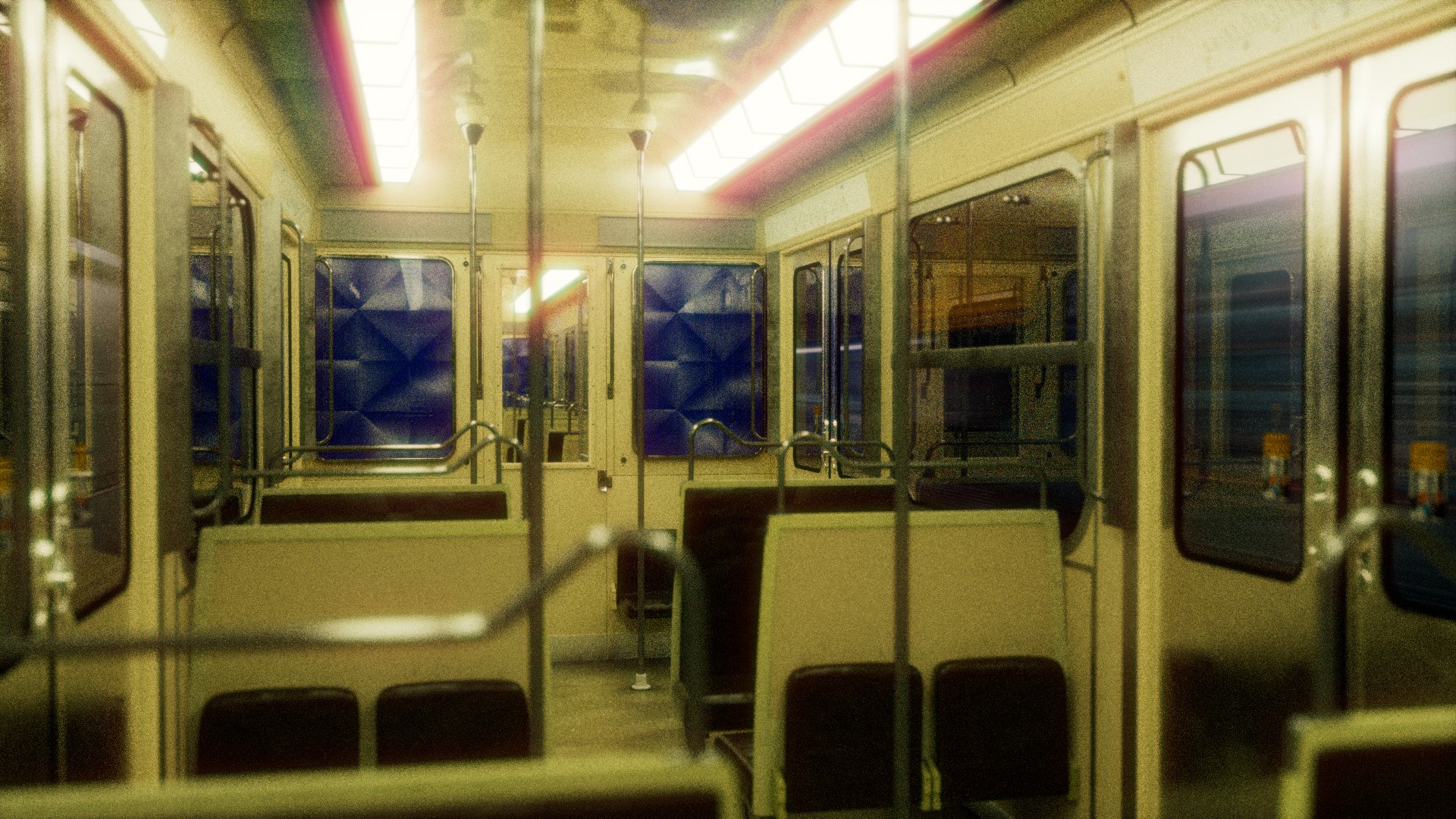 3D PARISIAN METRO MF67 INTERIOR - TurboSquid 2222917