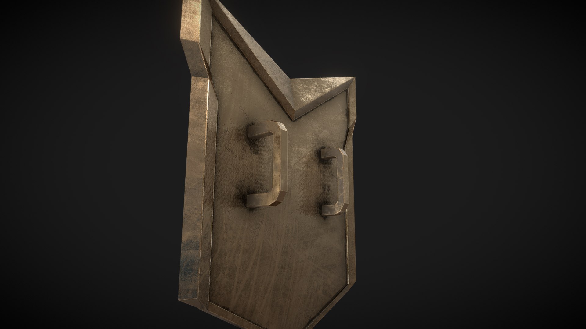 3D Dwarf Shield model - TurboSquid 1830271