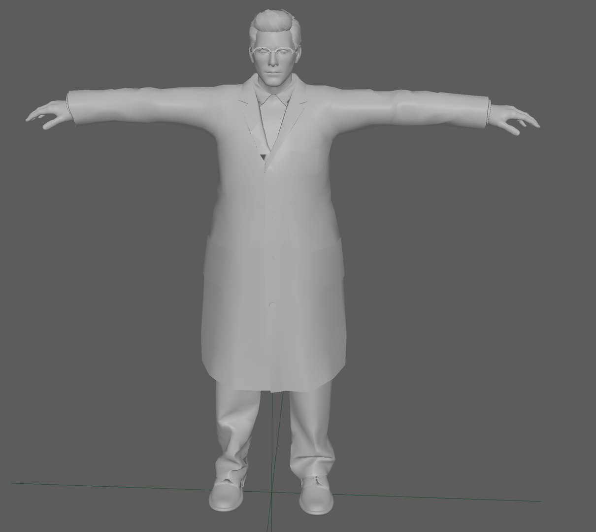 3D Scientist Doctor Rig model - TurboSquid 2021563