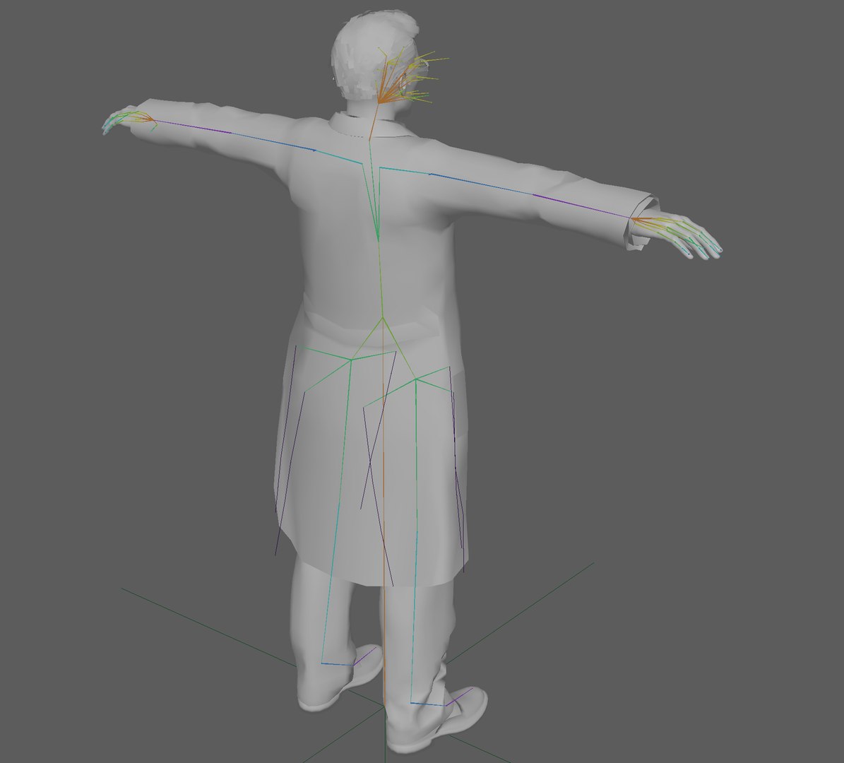 3D Scientist Doctor Rig Model - TurboSquid 2021563