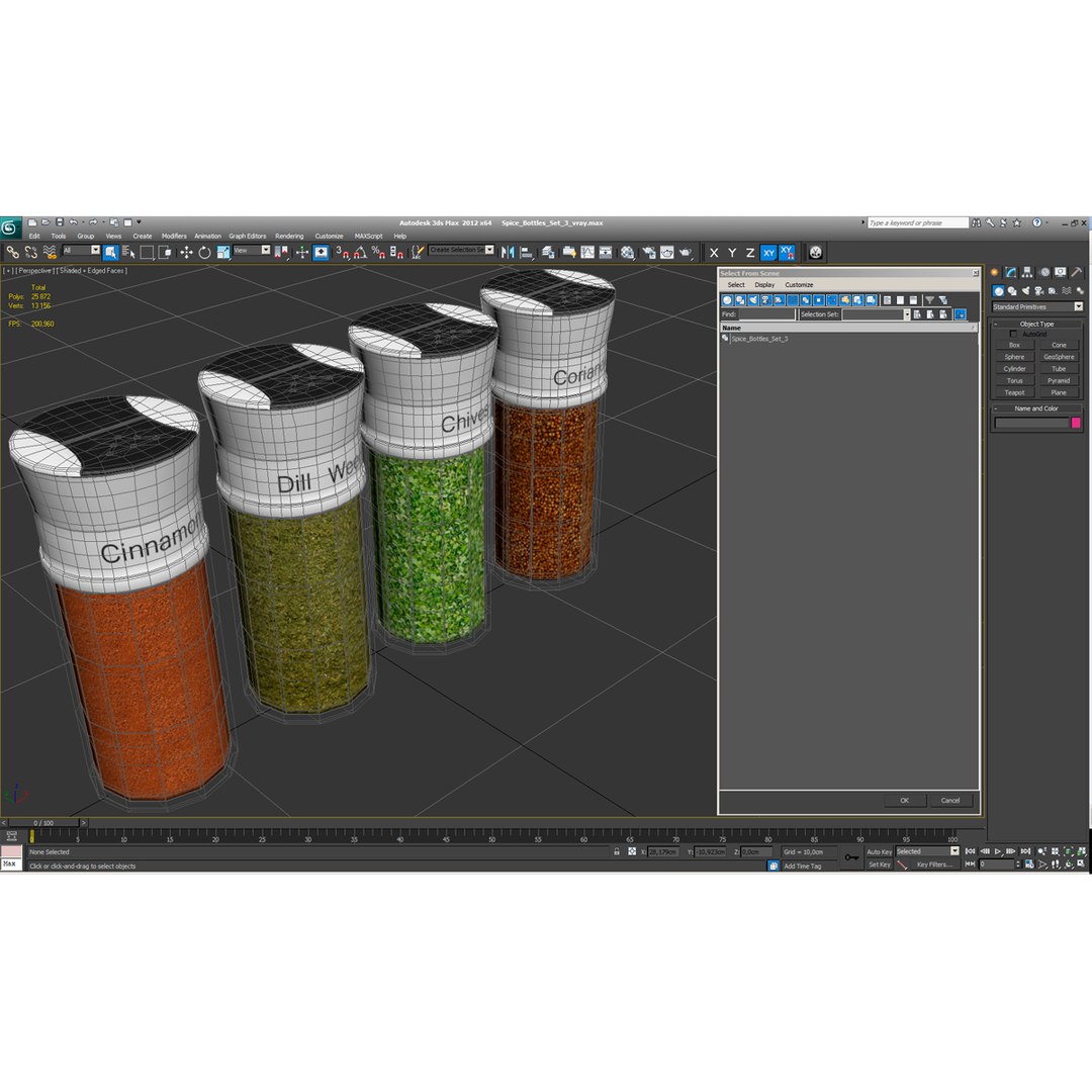 Max Spice Bottles Set 3