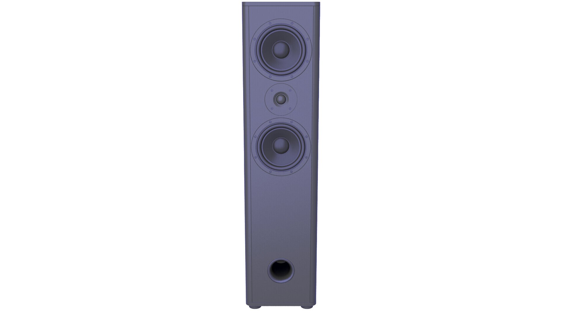 Modern Floorstanding Speaker 150 3D Model - TurboSquid 2326330
