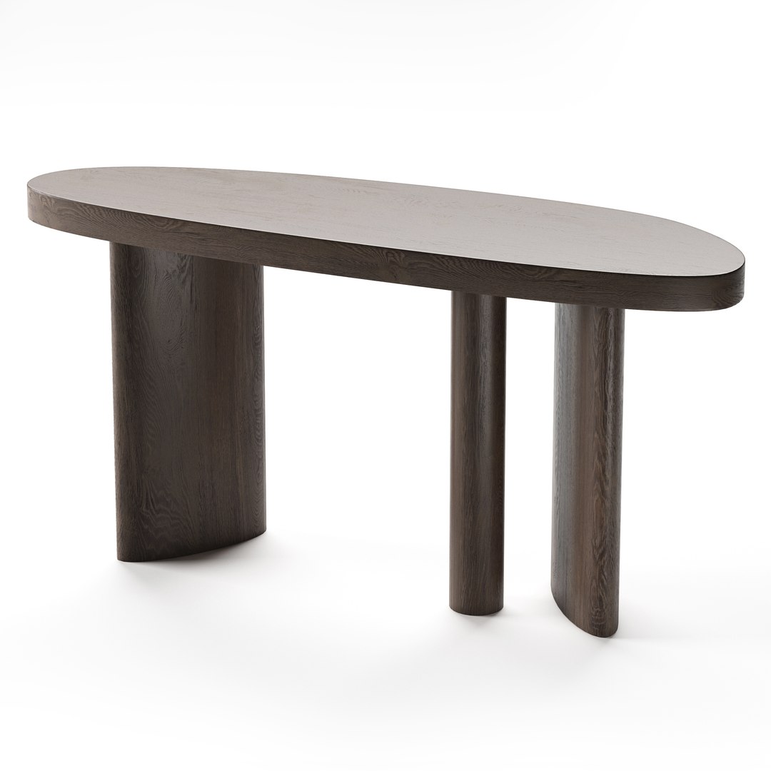 Hamilton Conte Silas Console 3D Model - TurboSquid 2242274