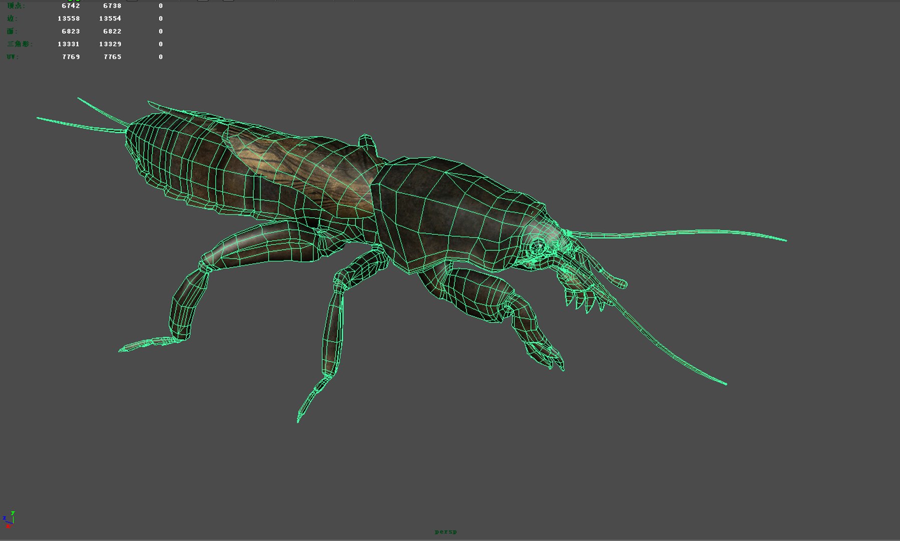 3D Insect Model - TurboSquid 1214365