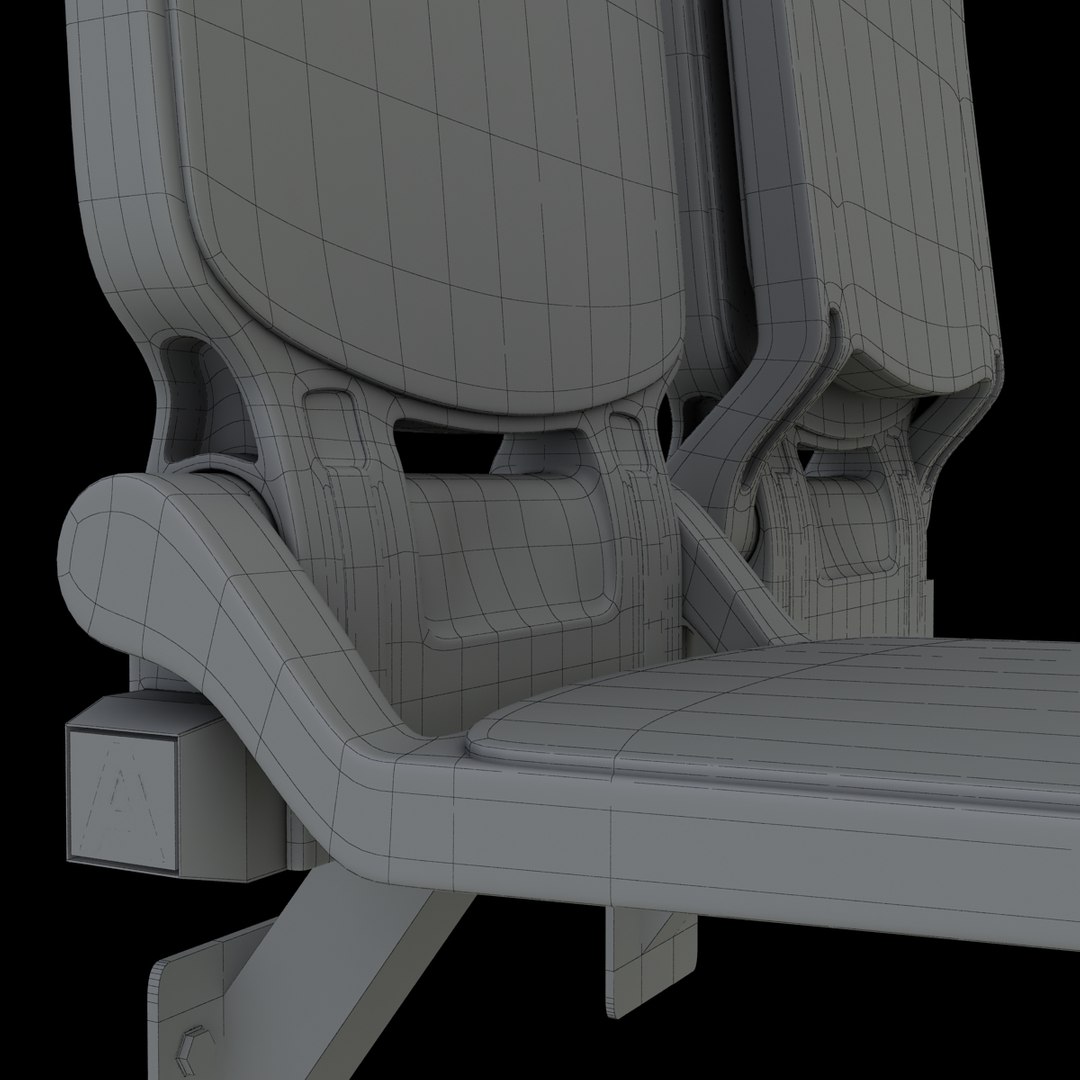 box seat 3d max