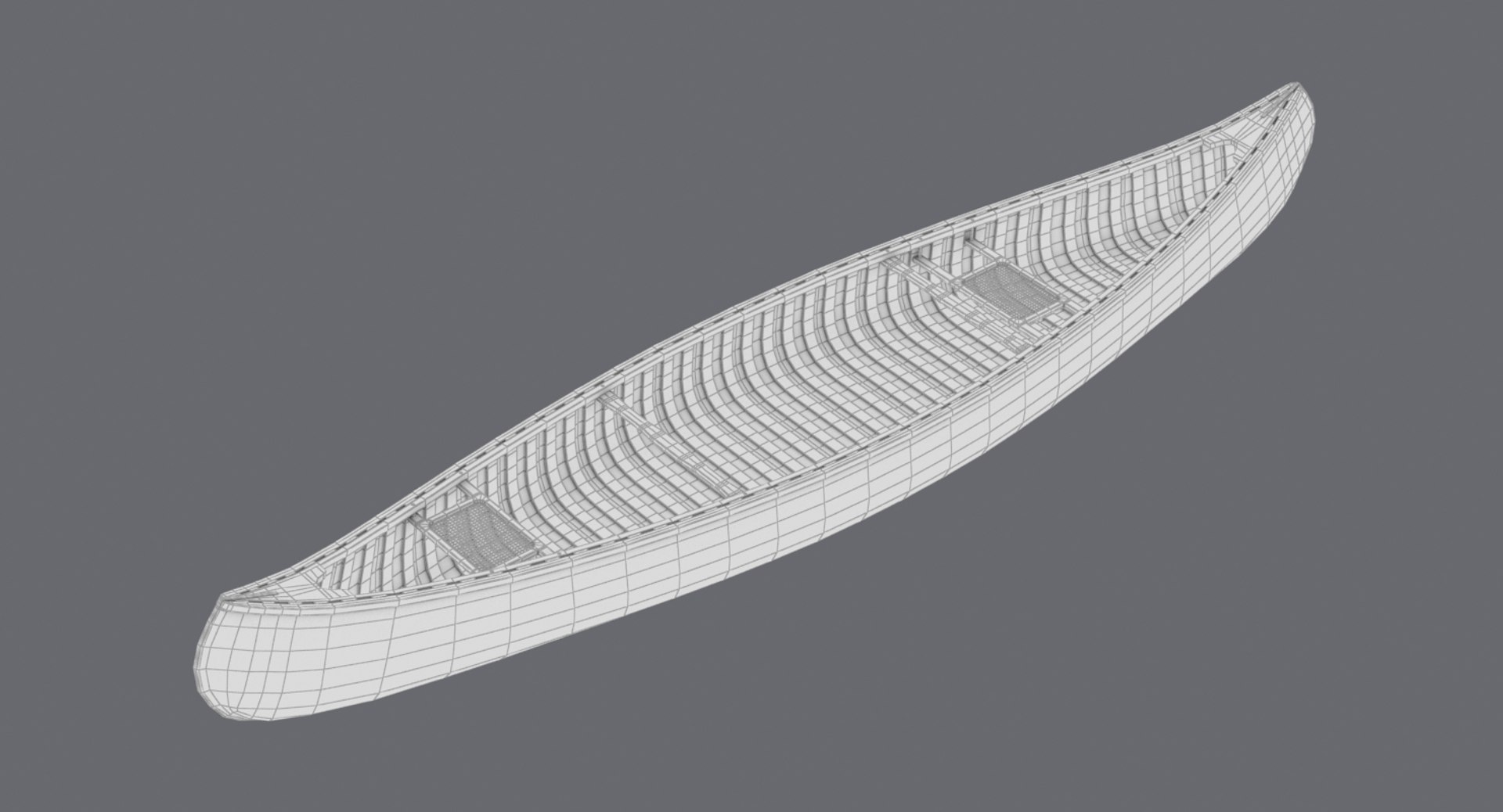 Canoe 3d Model