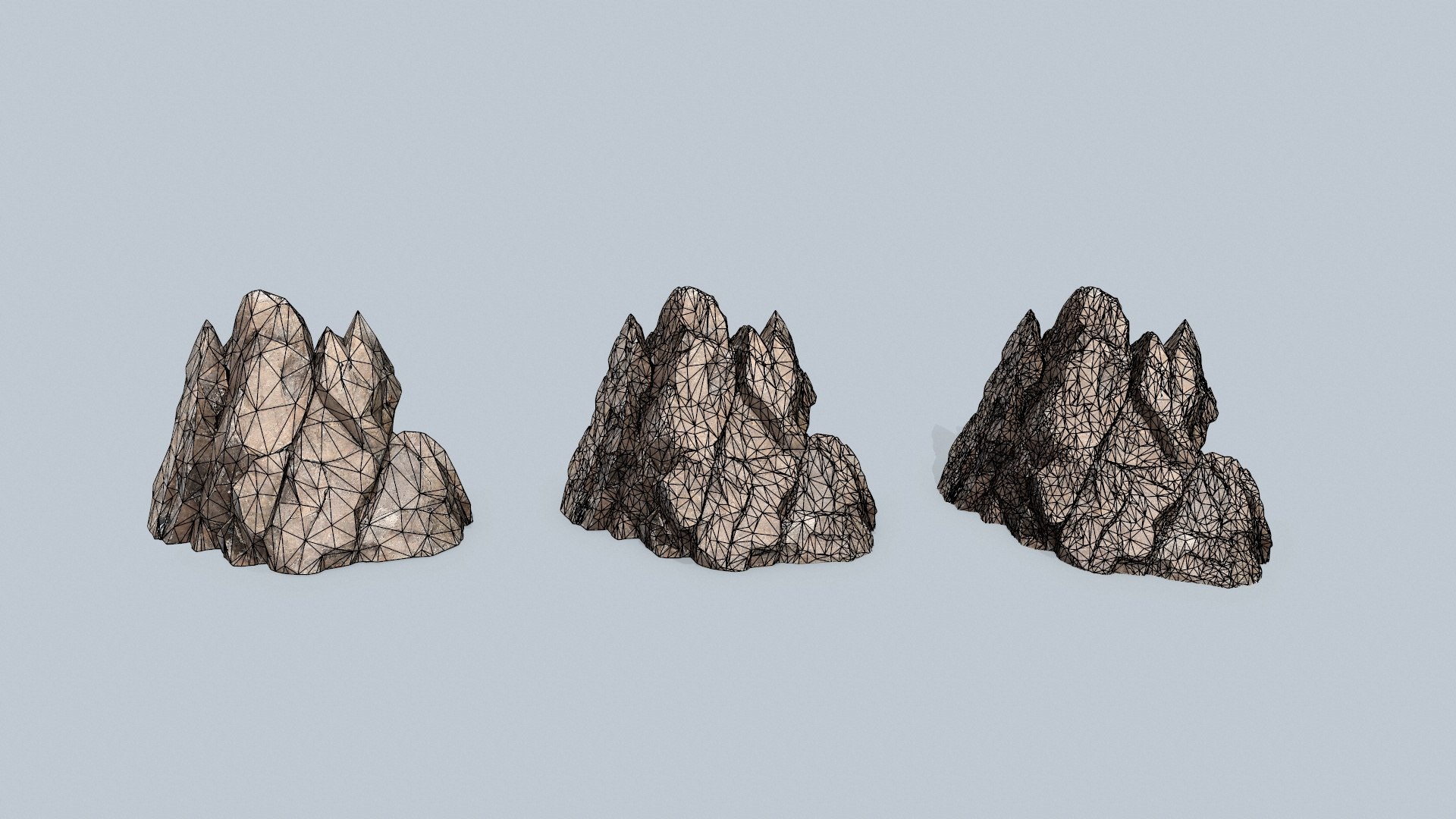 Desert Rocks 3D Model - TurboSquid 2211975
