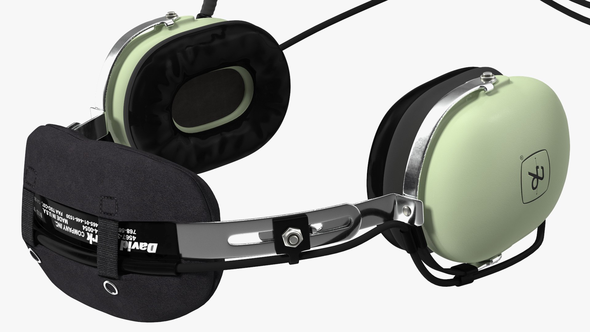 3D Aviation Headset David Clark with Mannequin - TurboSquid 1980924