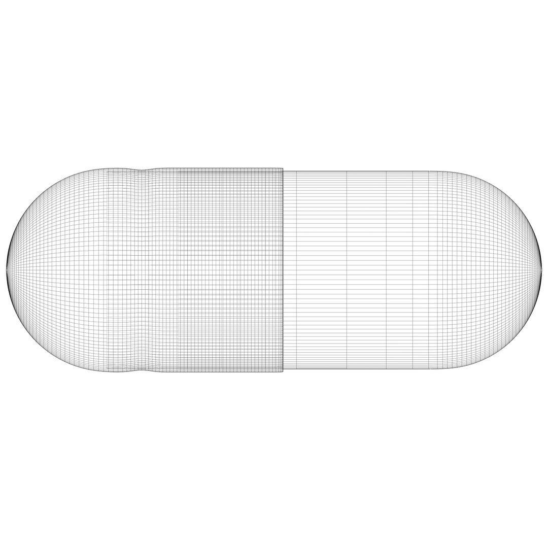 Full Capsule Pill With Vitamin Textures 3D - TurboSquid 2132530