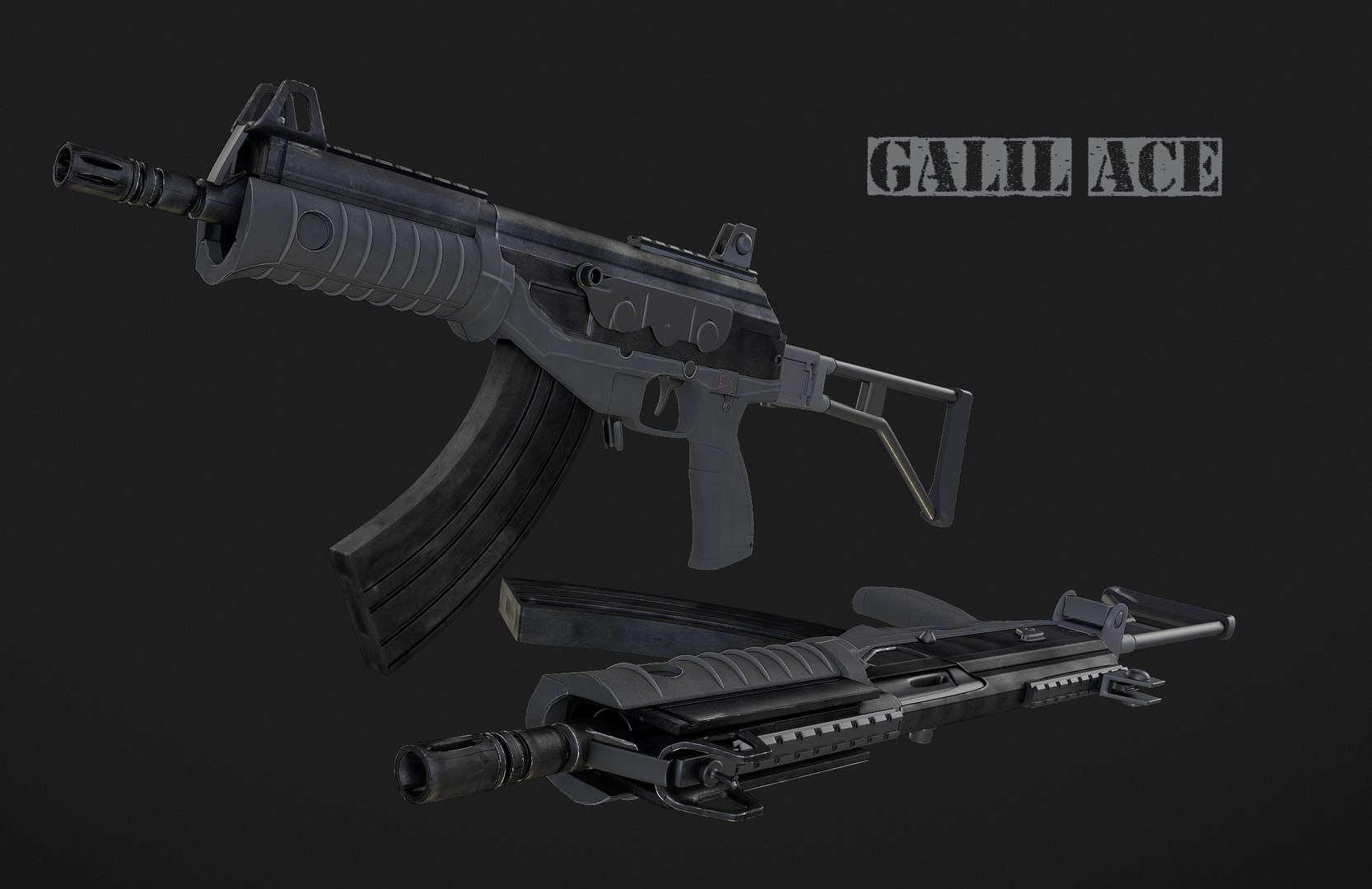 Galil Ace 3d Fbx