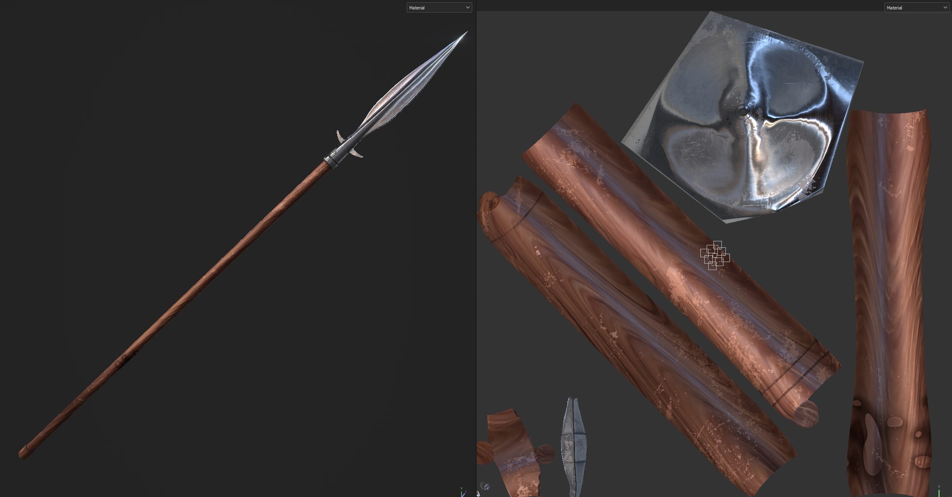 Spear 3D model - TurboSquid 2136450
