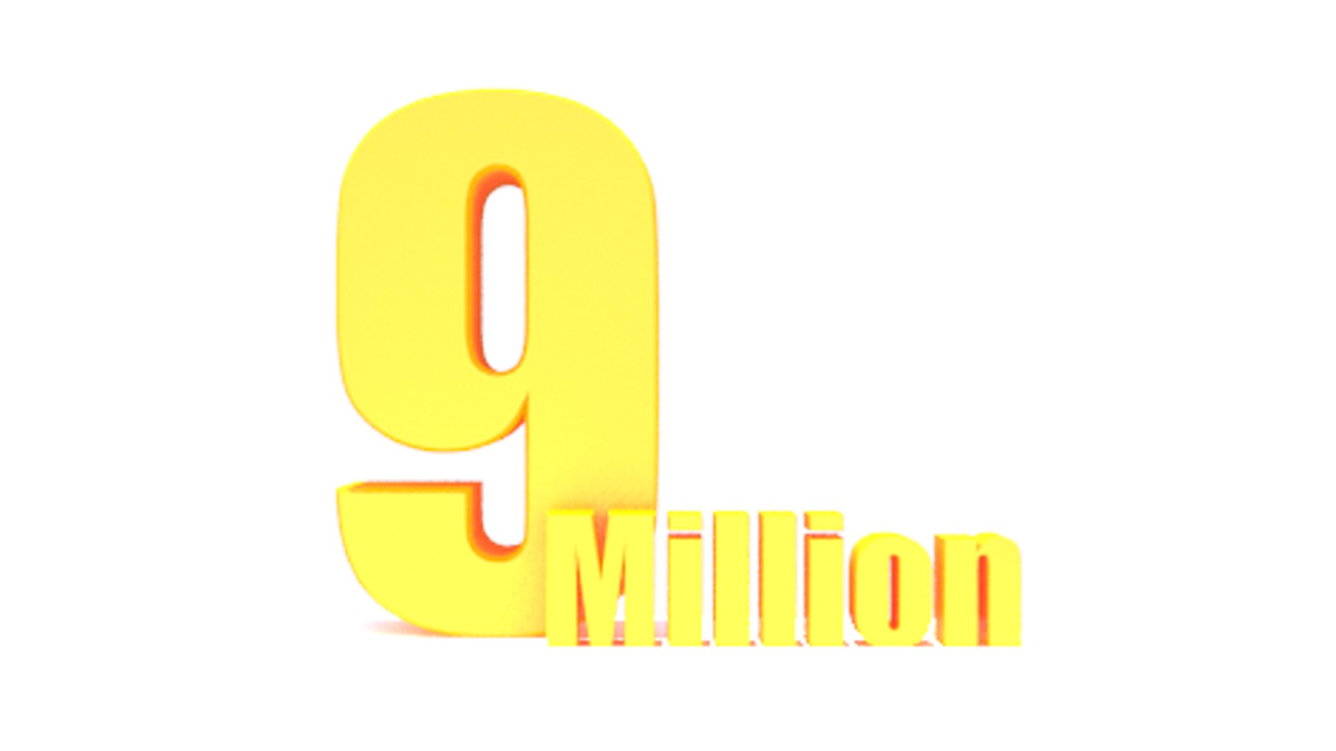 3D Million Number - TurboSquid 1816234