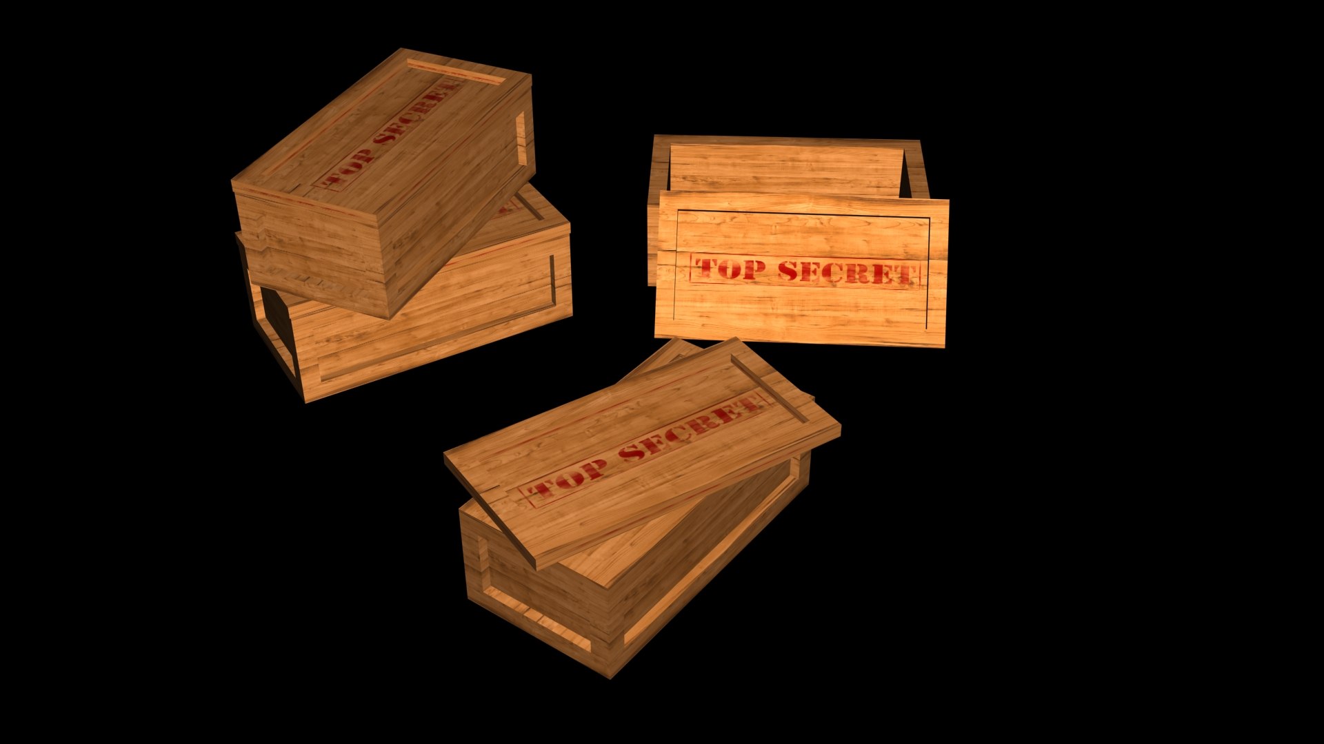Free Box 3d Model