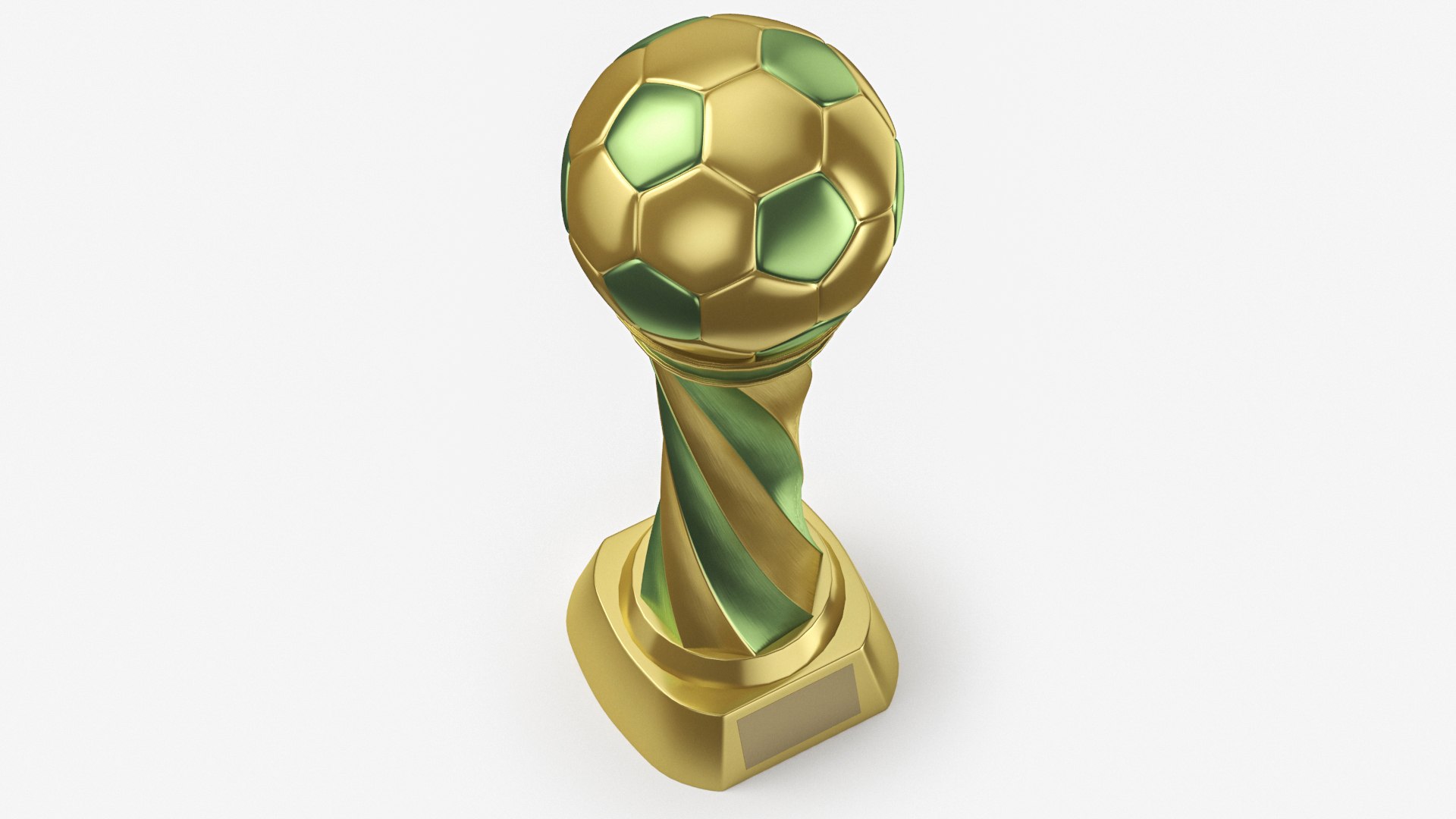 3D Model Soccer Trophy 01 - TurboSquid 2107383