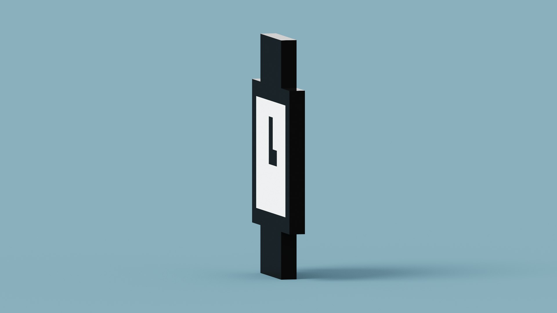 Watch Icon 3D Model - TurboSquid 2025243