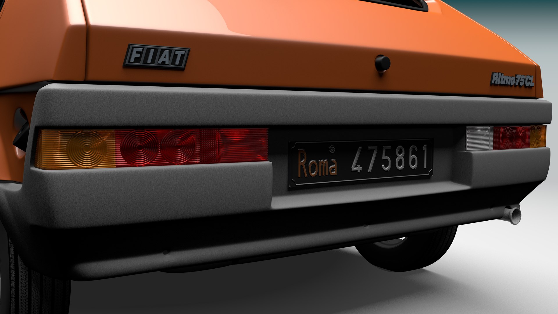 C4d Fiat Ritmo