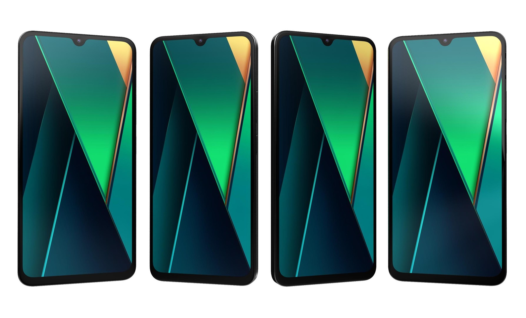 3D Model Xiaomi Poco C75 All Colors - TurboSquid 2299338