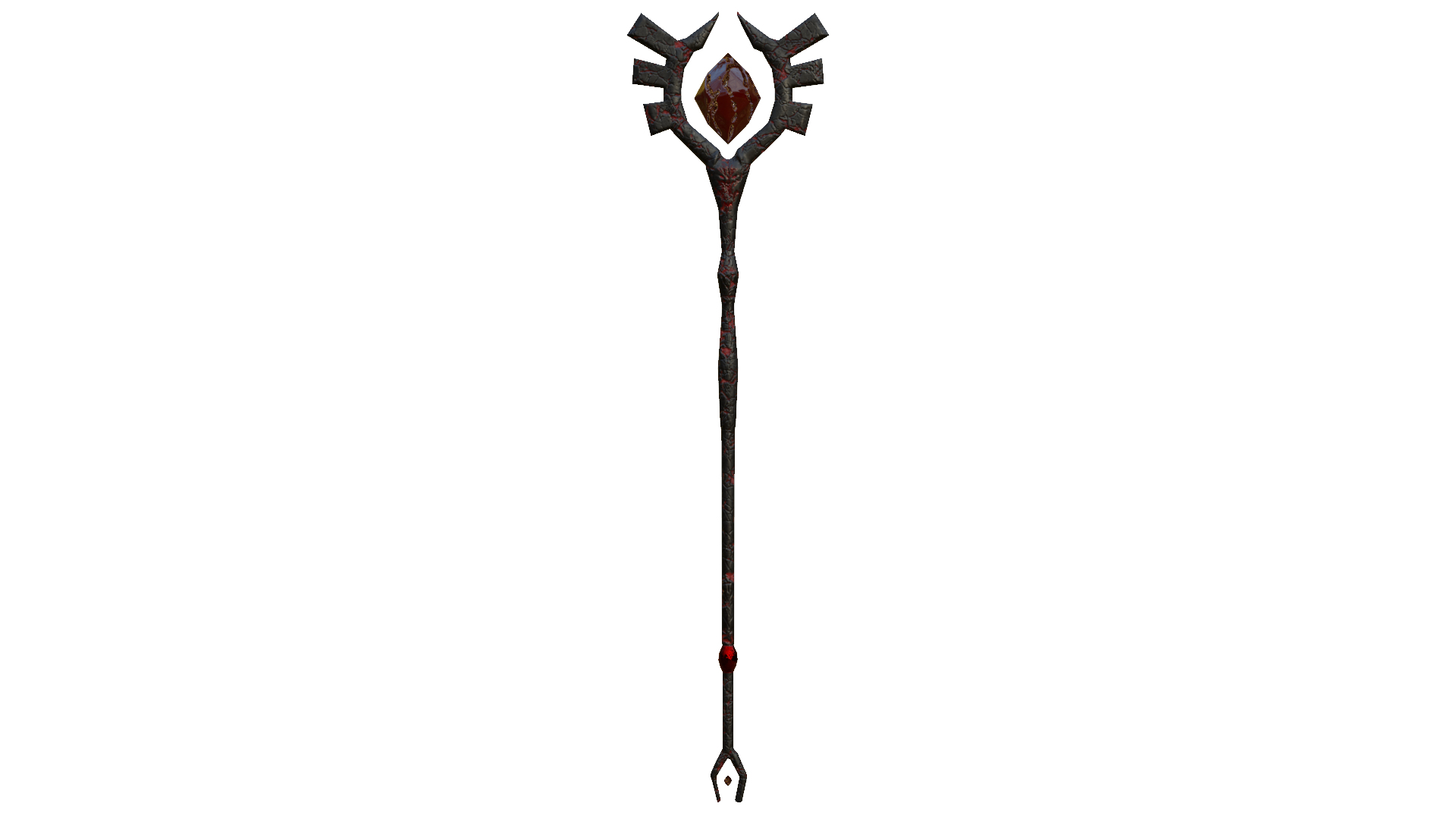 Demon Staff 3D Model - TurboSquid 1696042