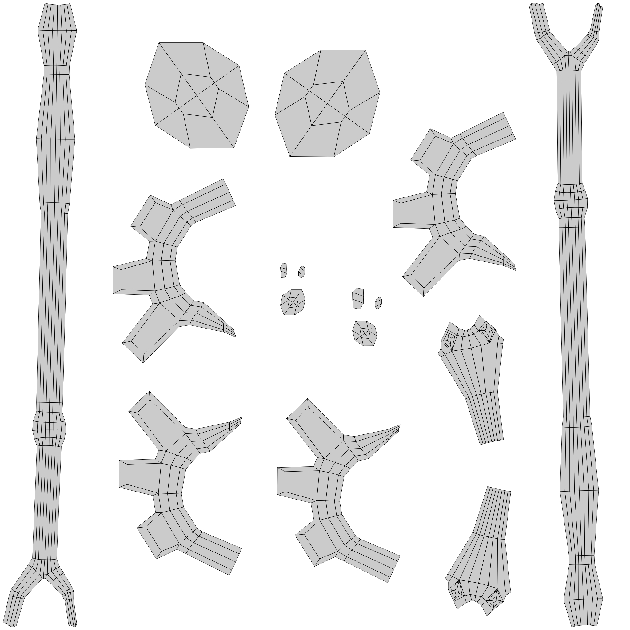 Demon staff 3D model - TurboSquid 1696042