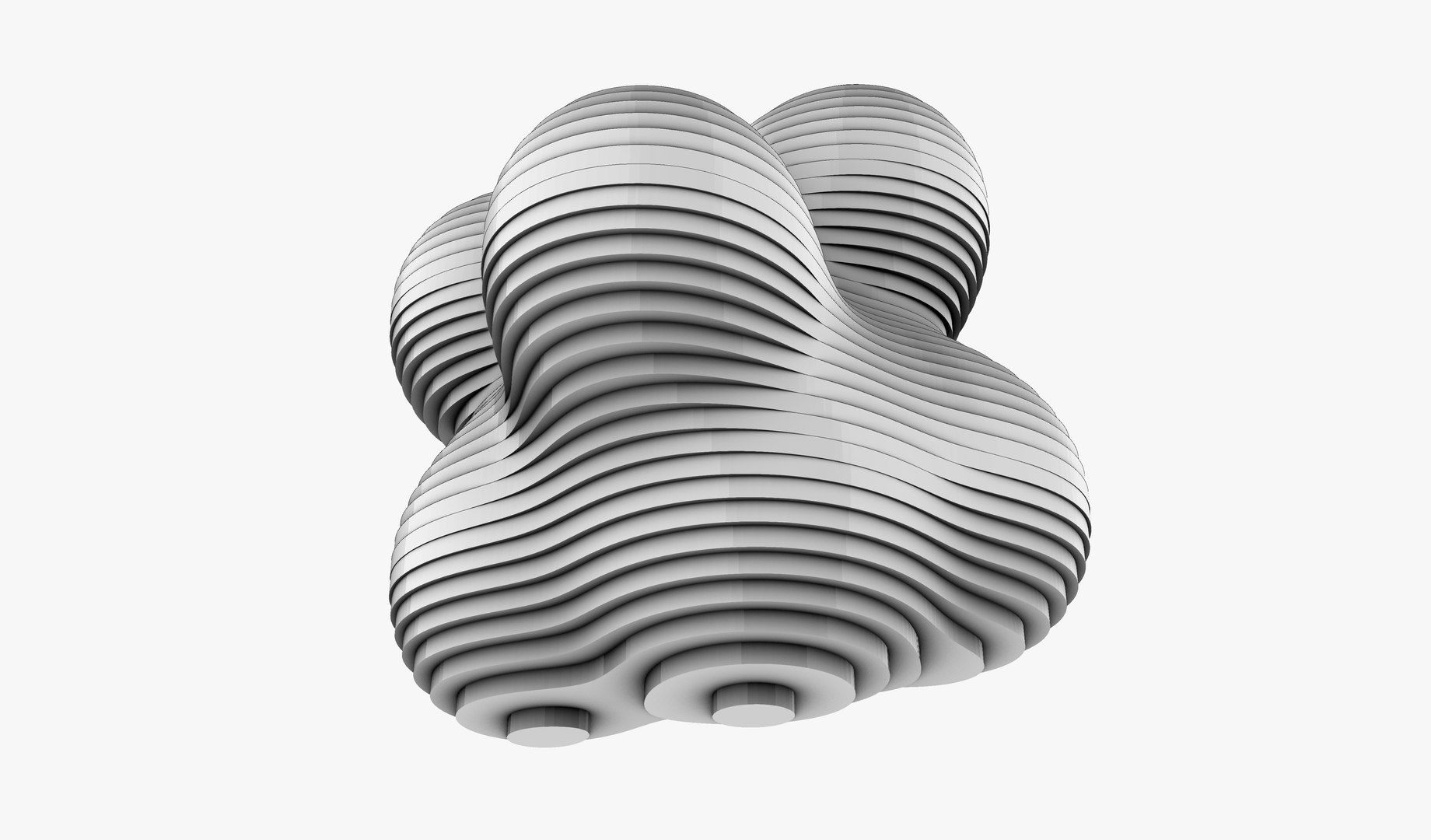 3D Parametric Metaballs Structure - TurboSquid 1820230