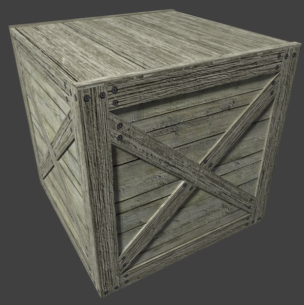 Wooden box 3D model - TurboSquid 1359996