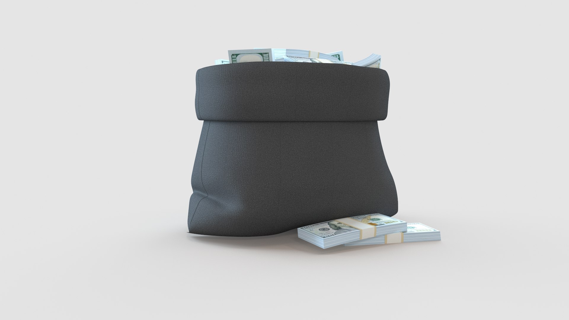 3D model Money Bag - TurboSquid 1952582