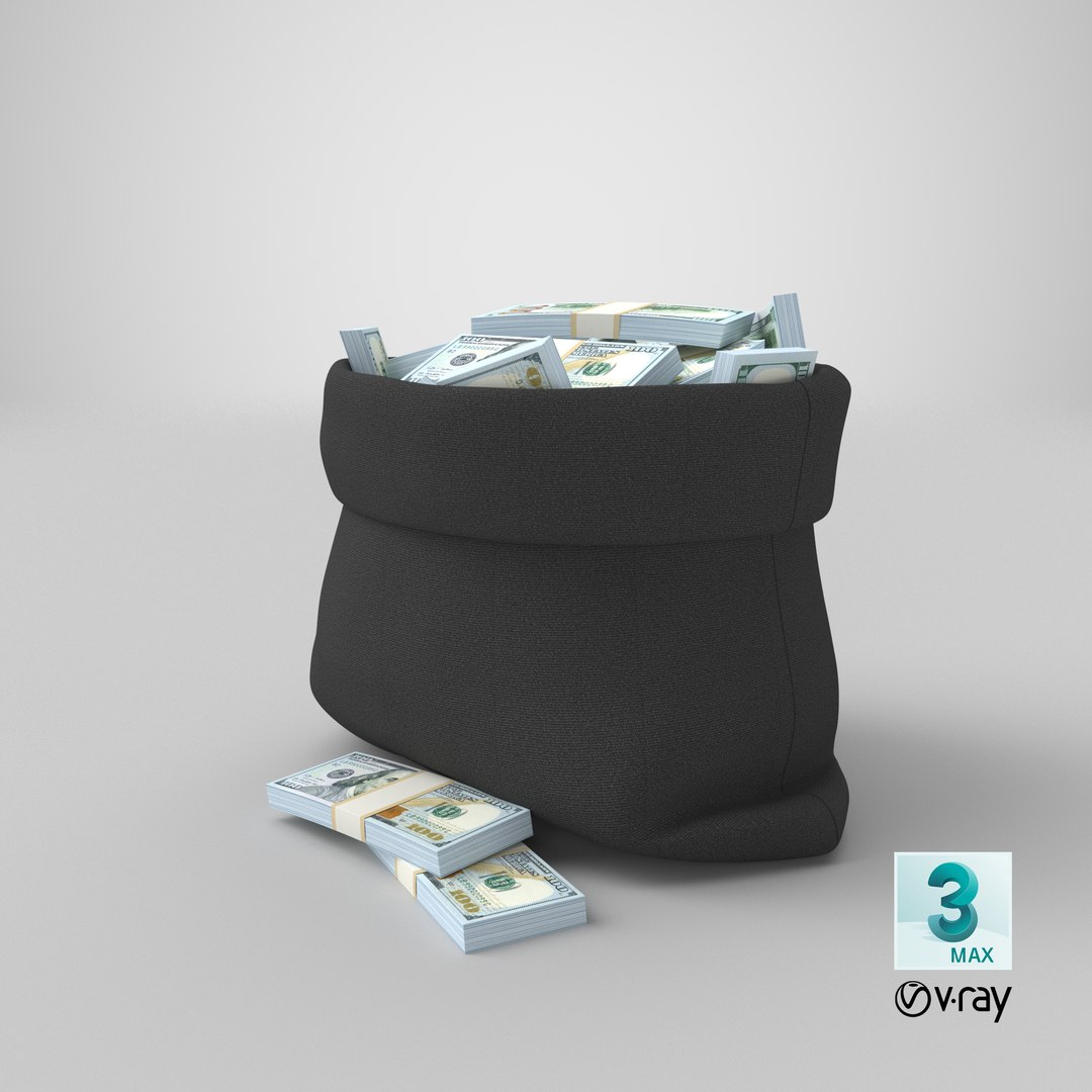 3D model Money Bag - TurboSquid 1952582