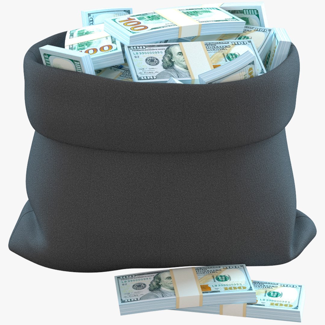 3D model Money Bag - TurboSquid 1952582