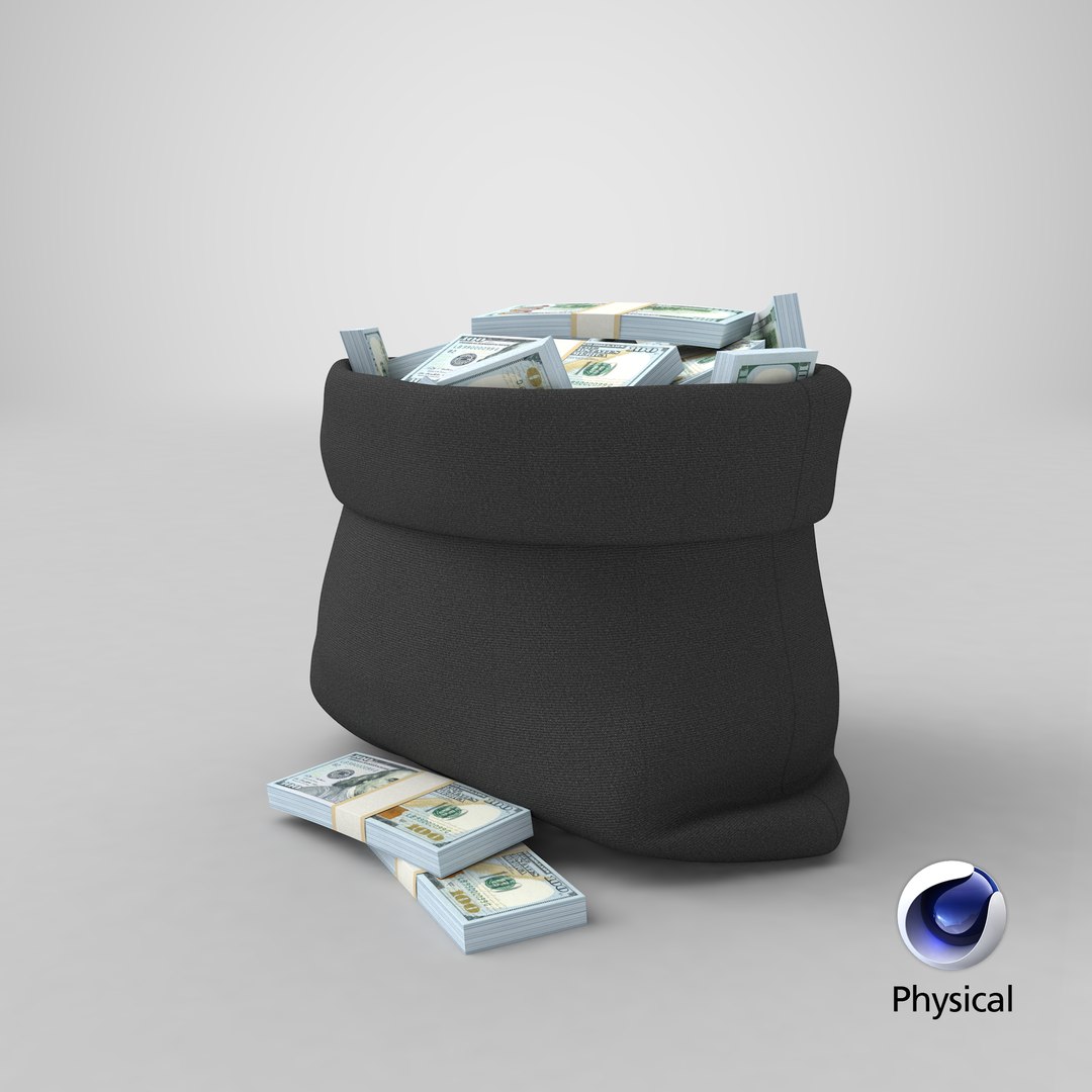 3D model Money Bag - TurboSquid 1952582