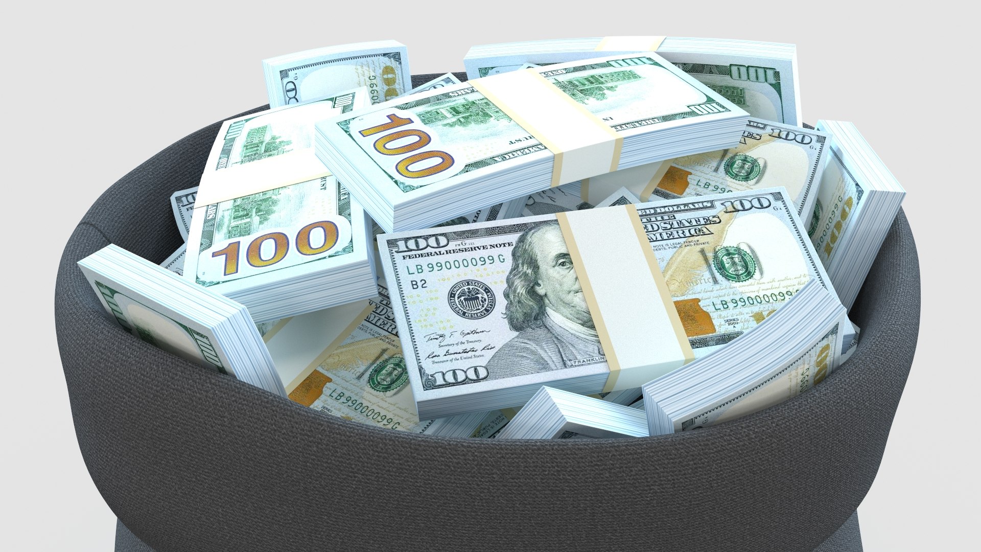 3D model Money Bag - TurboSquid 1952582