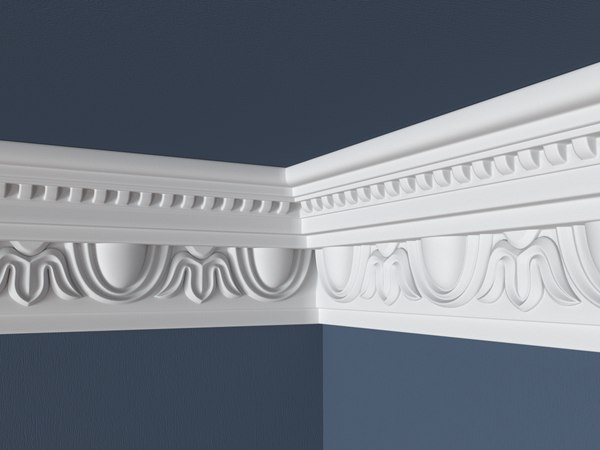 3d model decorative molding