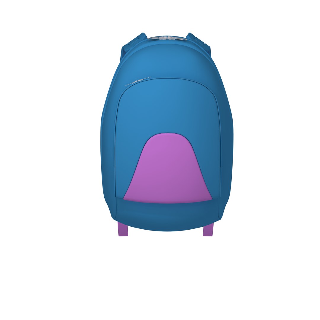 3D Backpack Cartoon Model - TurboSquid 1737814