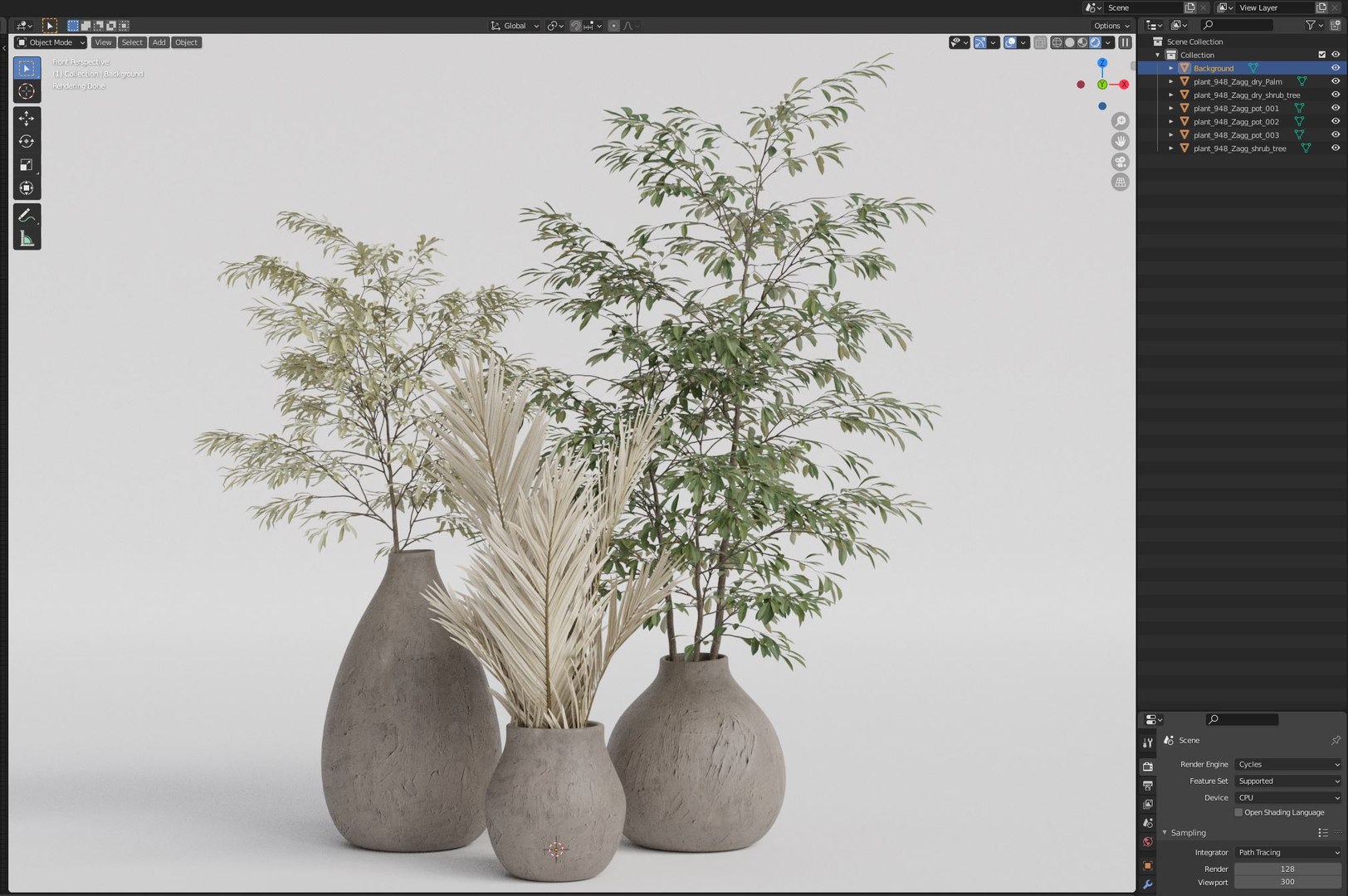 3D Model Plants Collection 948 - TurboSquid 2101362