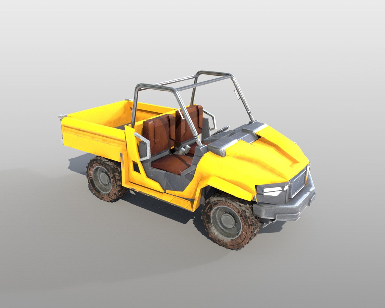 3D utility vehicle model - TurboSquid 1548325