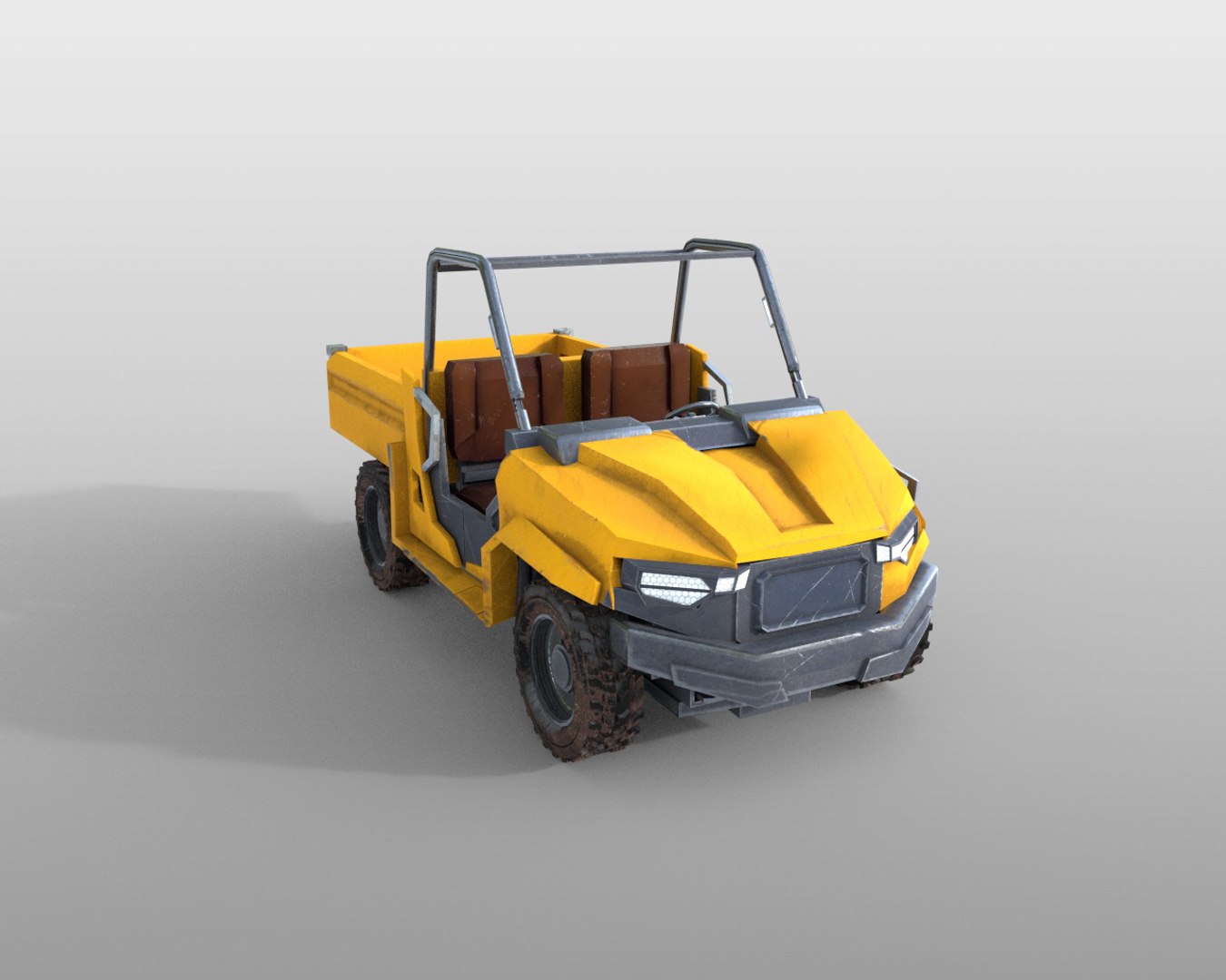 3D utility vehicle model - TurboSquid 1548325