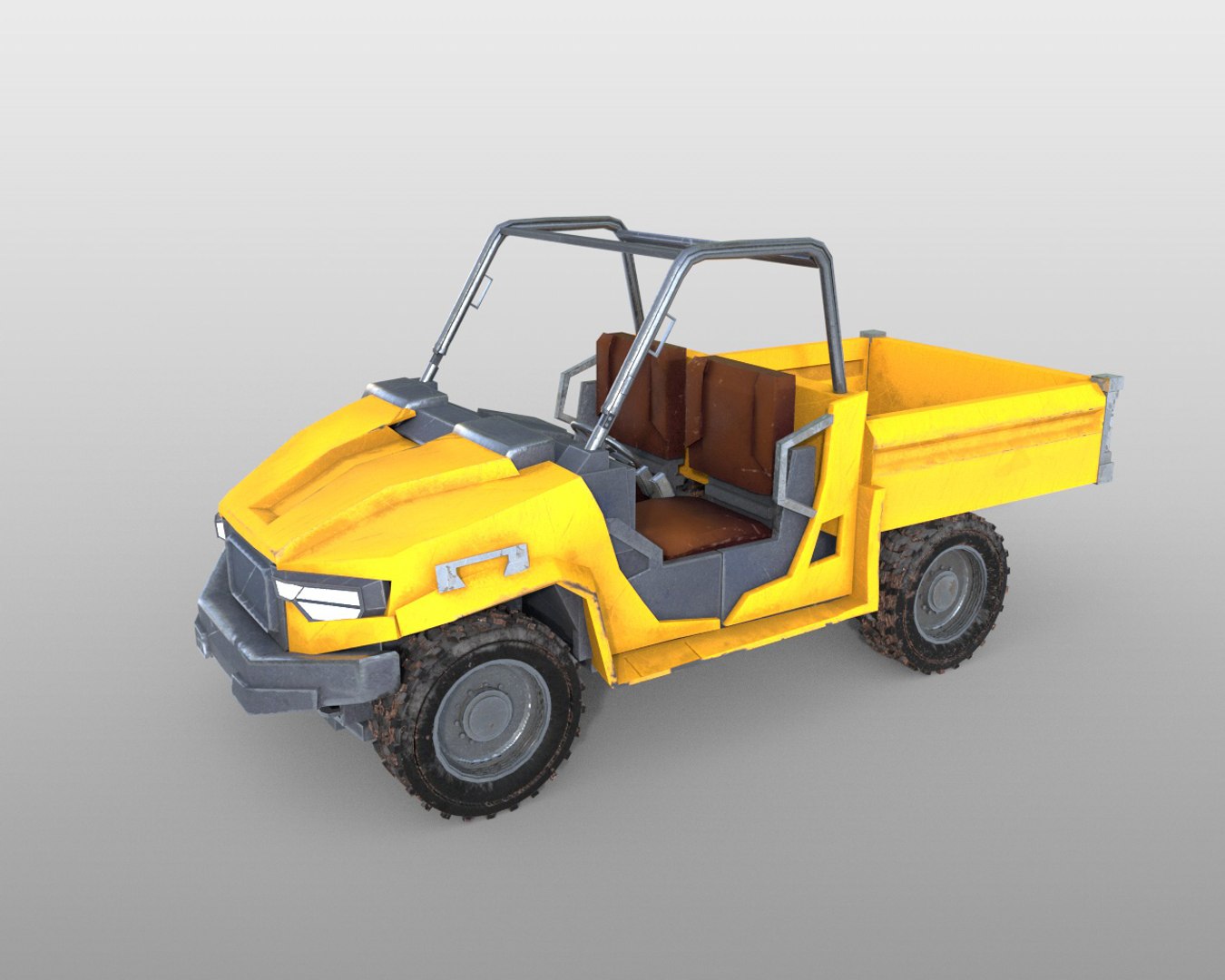 3D utility vehicle model - TurboSquid 1548325