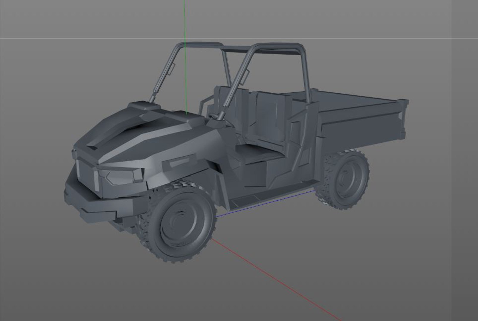 3D utility vehicle model - TurboSquid 1548325